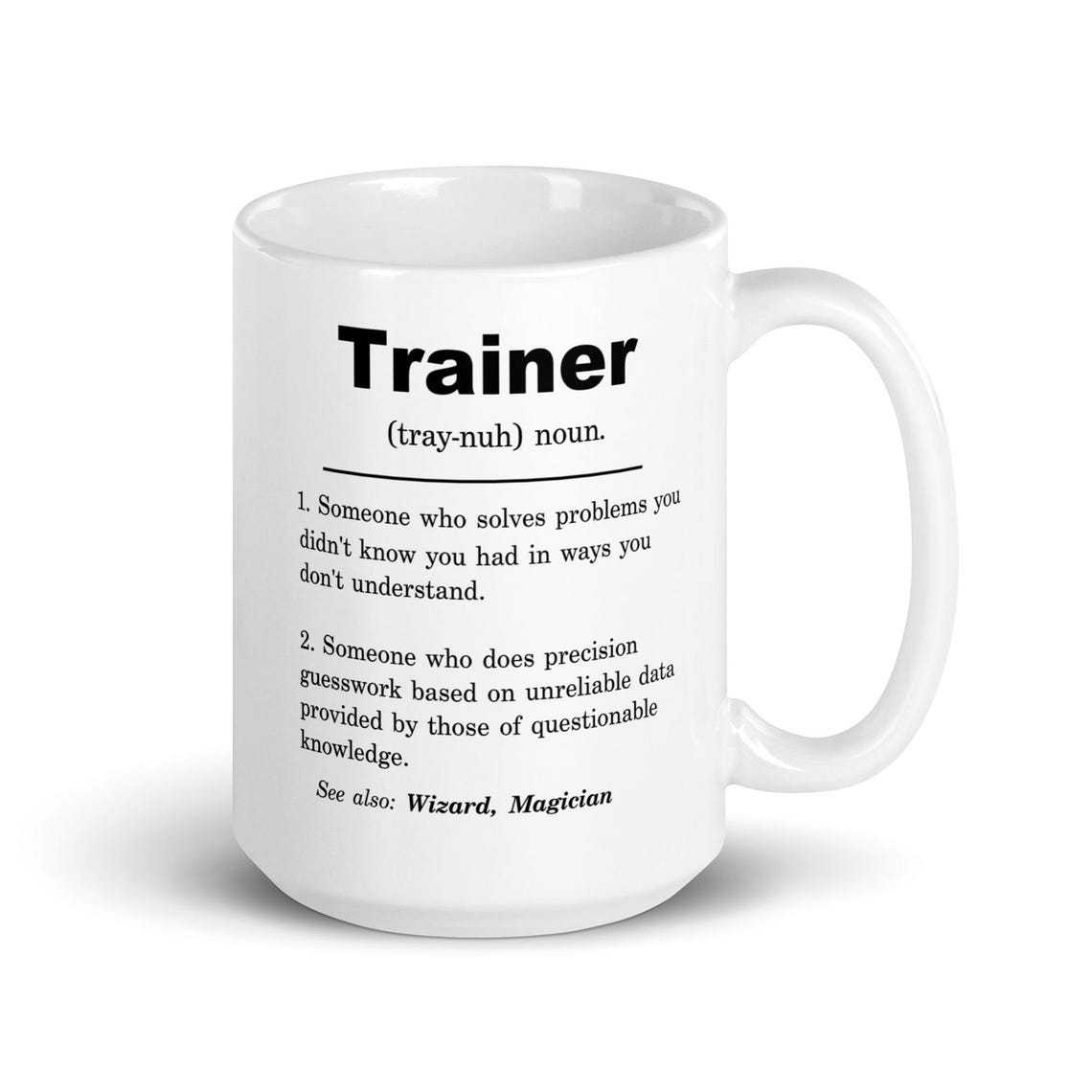 Trainer, Trainer Mug, Trainer Gift, Trainer Appreciation Gift, Trainer ...
