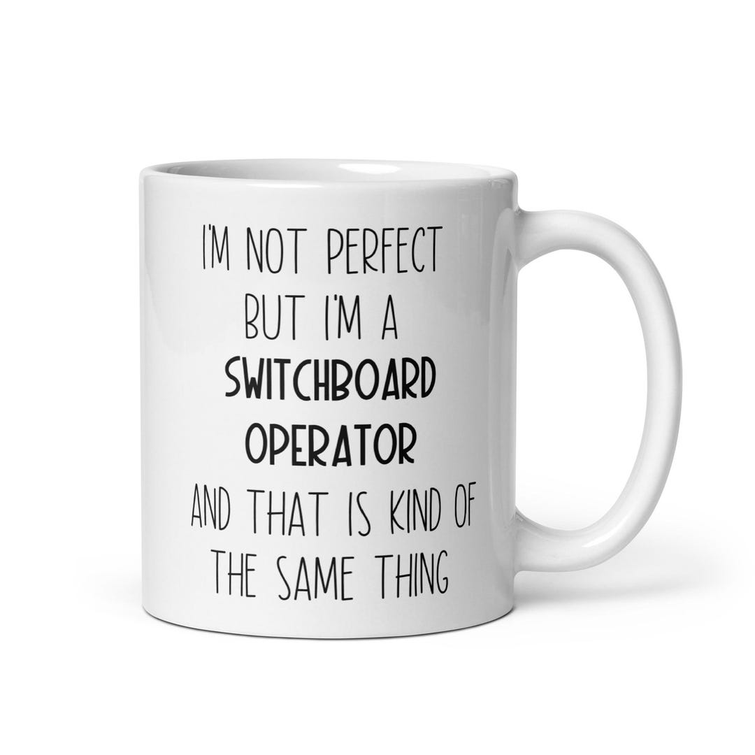 Switchboard Operator Mug, Switchboard Operator Gift, Switchboard ...