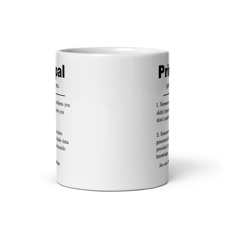 Principal, Principal Mug, Principal Gift, Principal Appreciation Gift ...