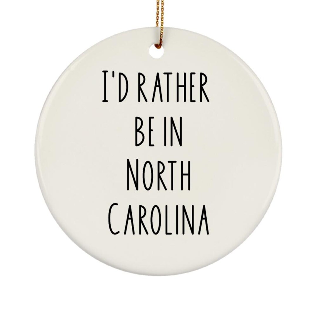 North Carolina, North Carolina Ornament, North Carolina Gift, North ...
