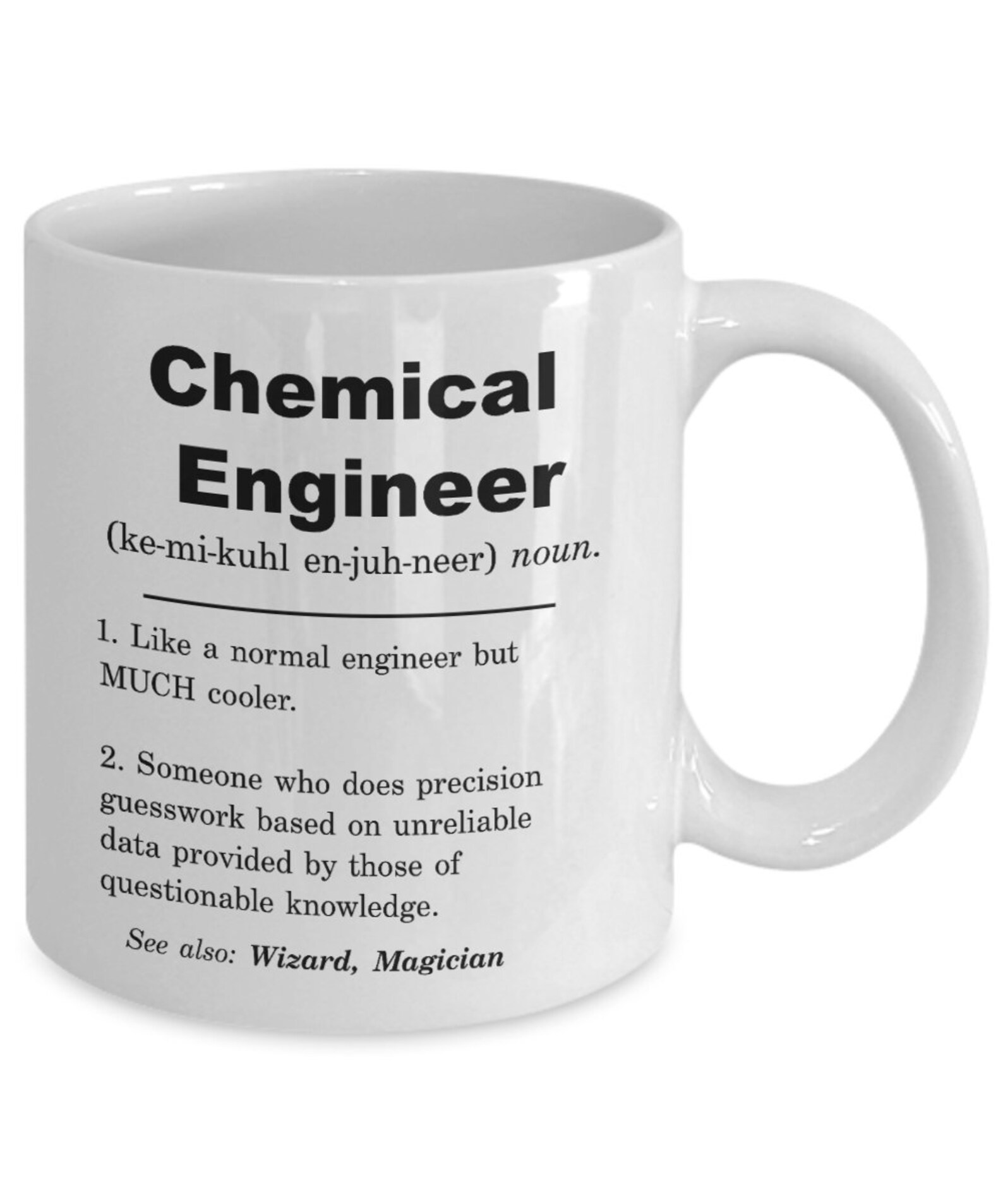 Chemical Engineer Definition Mug, Chemical Engineer Gifts, Chemical ...