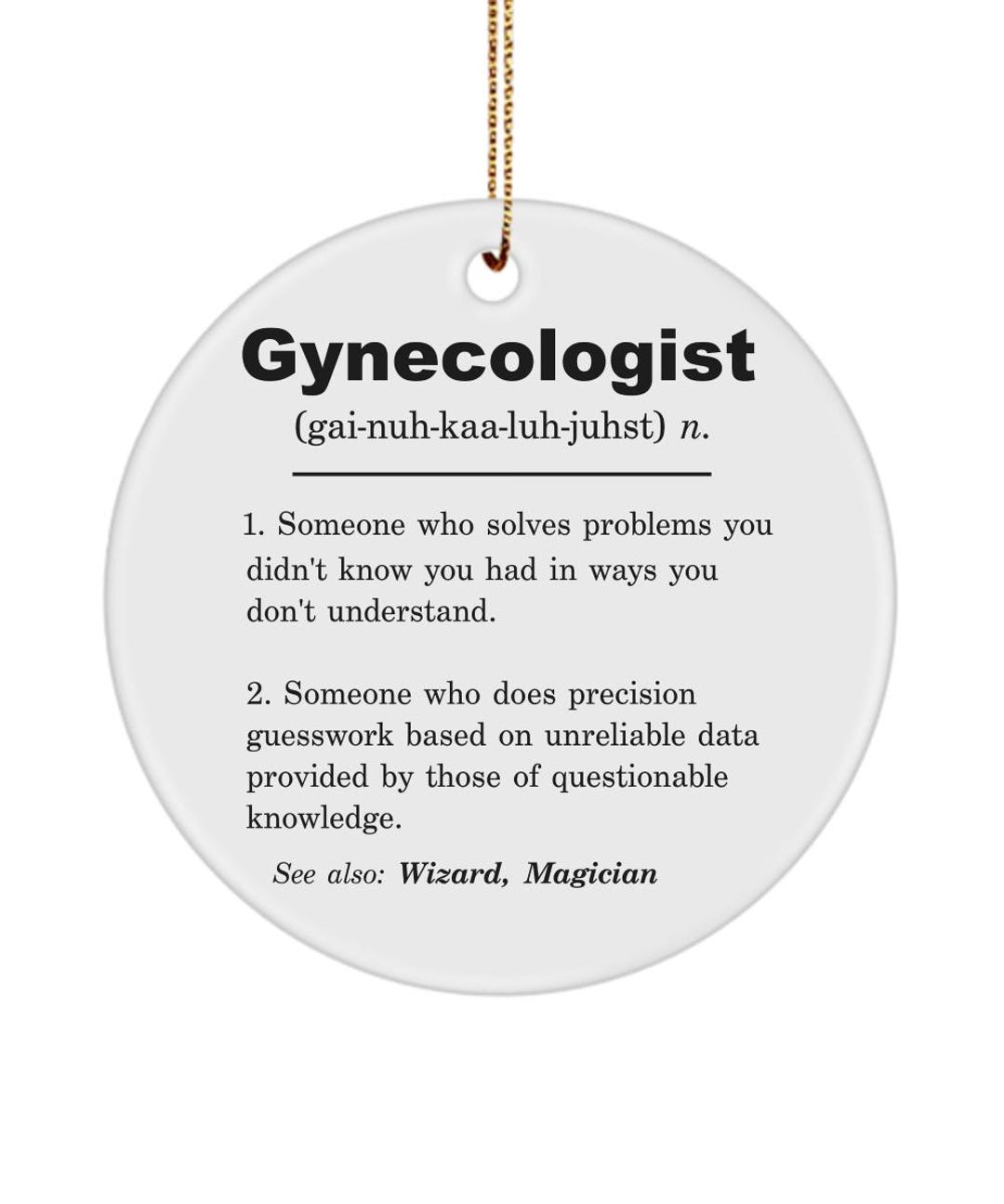 Gynecologist Ornament, Gynecologist Gifts, Gynecologist Gift Ideas ...