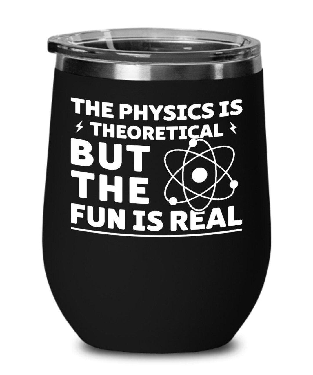 Funny Physics Wine Tumbler, Physics Gift, Physics Teacher Gift, Future ...
