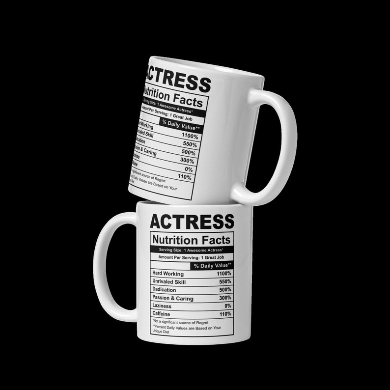 Actress, Actress Gift, Actress Mug, Actress Christmas Gift, Stage Play ...
