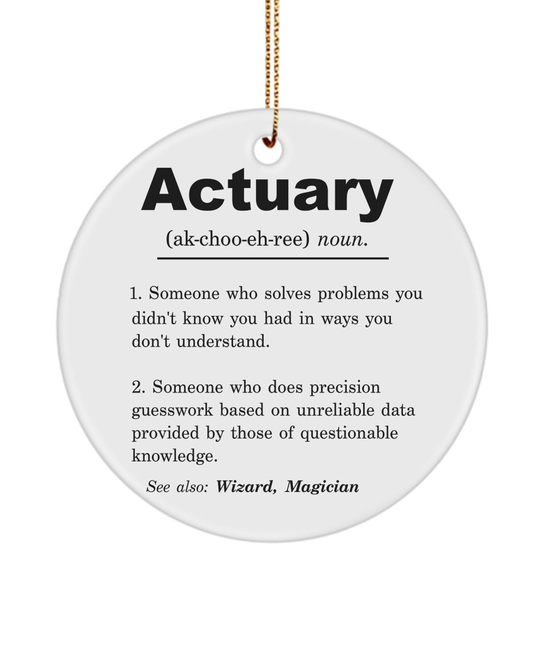 Actuary Ornament, Actuary, Actuary Gifts, Gift for Actuary, Actuary ...