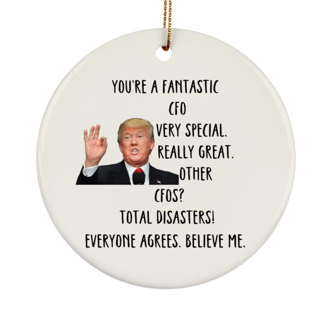 Cfo, Cfo Ornament, Cfo Gift, Cfo Appreciation Gift, Cfo Gift Ideas, Cfo ...