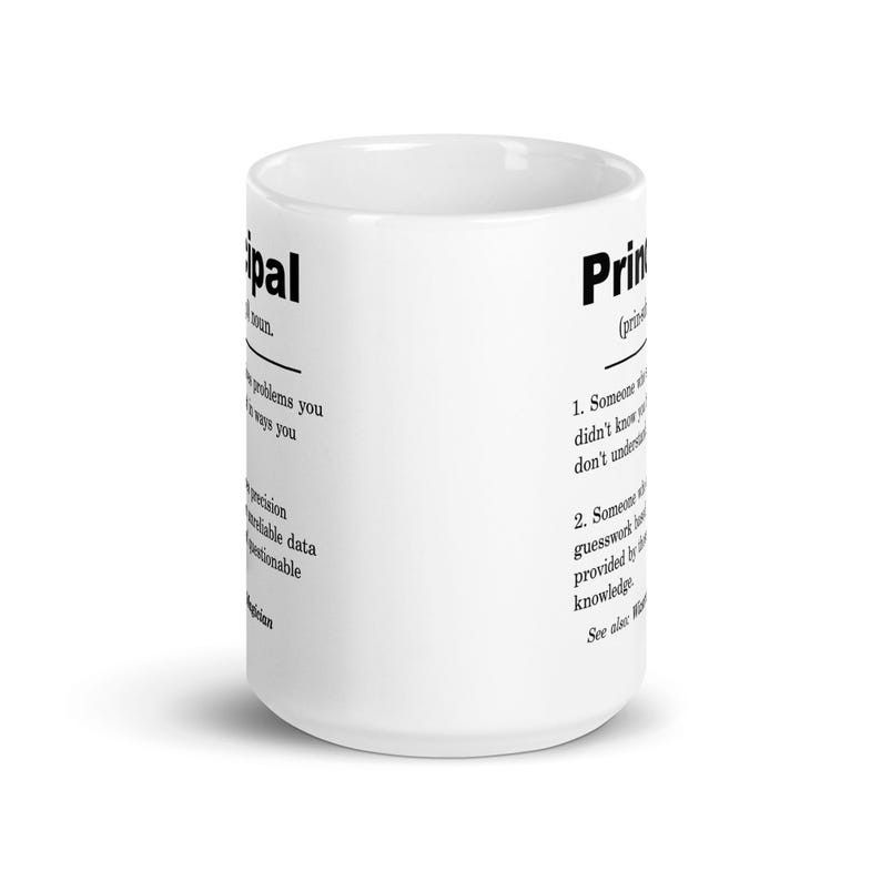 Principal, Principal Mug, Principal Gift, Principal Appreciation Gift ...