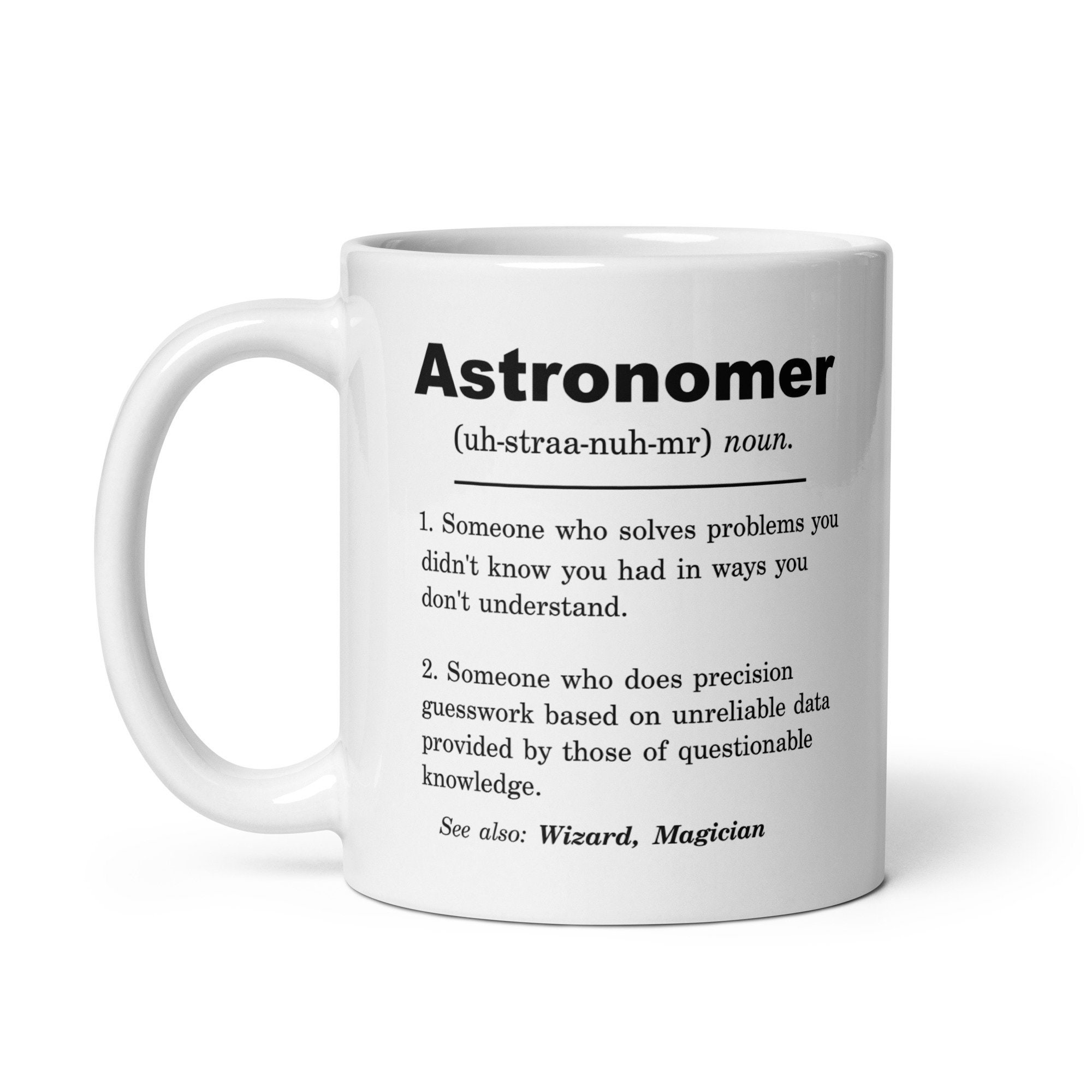 Astronomer Gift, Astronomer Definition Mug, New Astronomer, Best ...