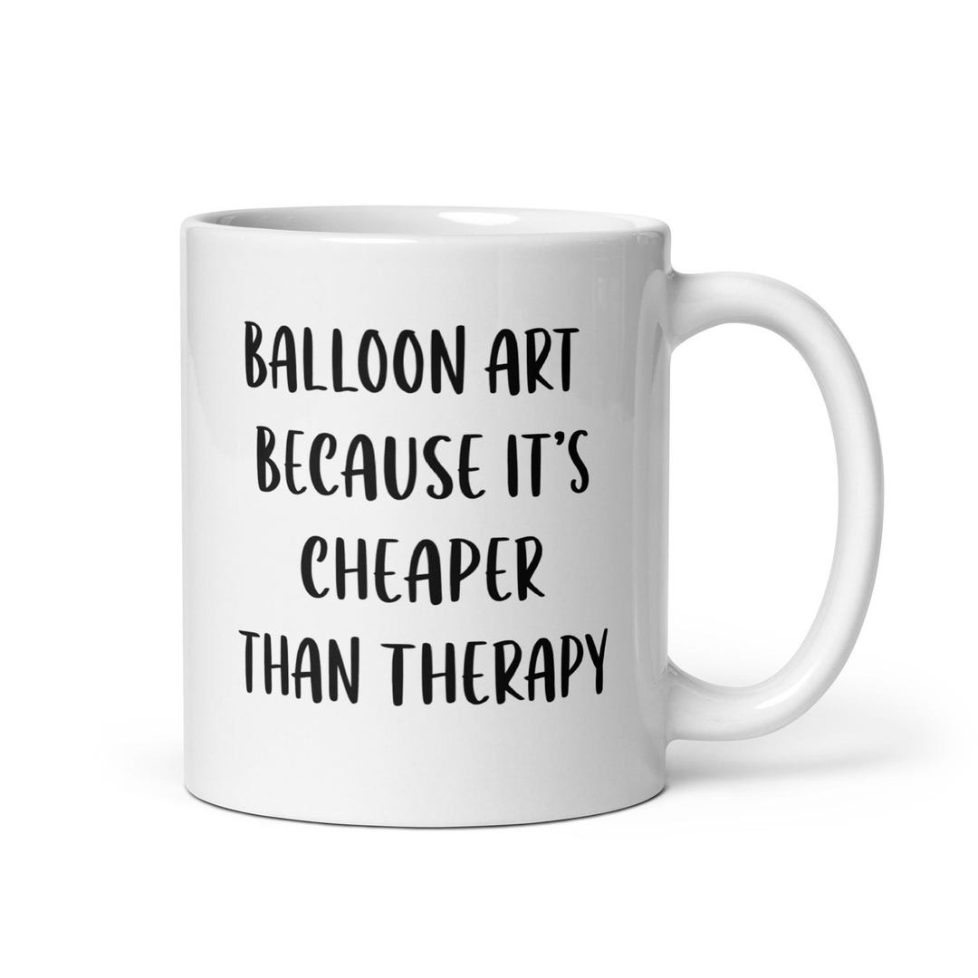 Balloon Art, Balloon Art Mug, Balloon Art Gift, Balloon Art ...