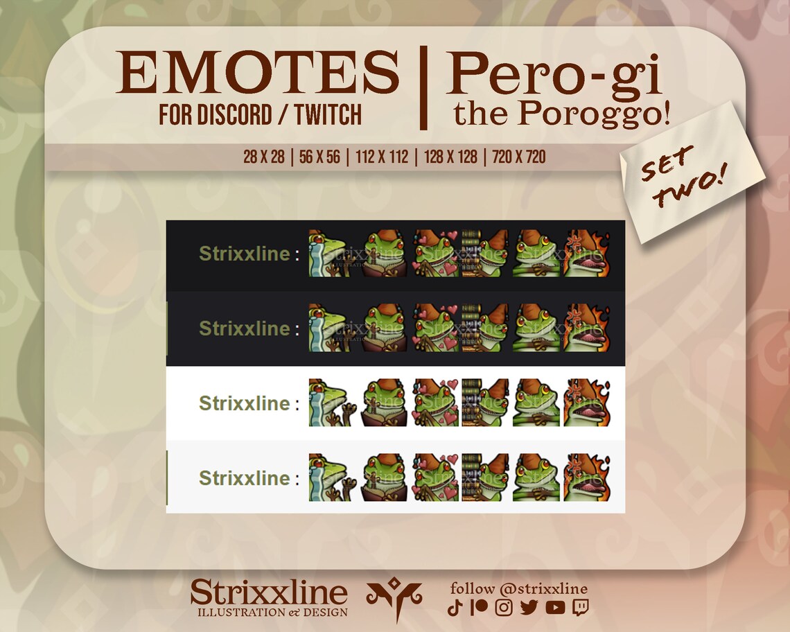 FFXIV Poroggo Emotes [pero-gi!] Set Two - Wizard Frog Familiar Emotes ...