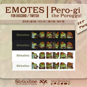 FFXIV Poroggo Emotes [pero-gi!] Set Two - Wizard Frog Familiar Emotes ...