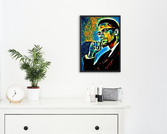 The MALCOLM Wall Art Print Original Digital Wall Art Wall - Etsy