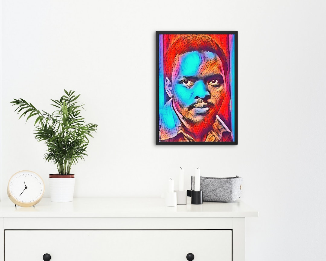 The STEVE BIKO Wall Art Print Original Digital Wall Art, Wall Art Decor ...