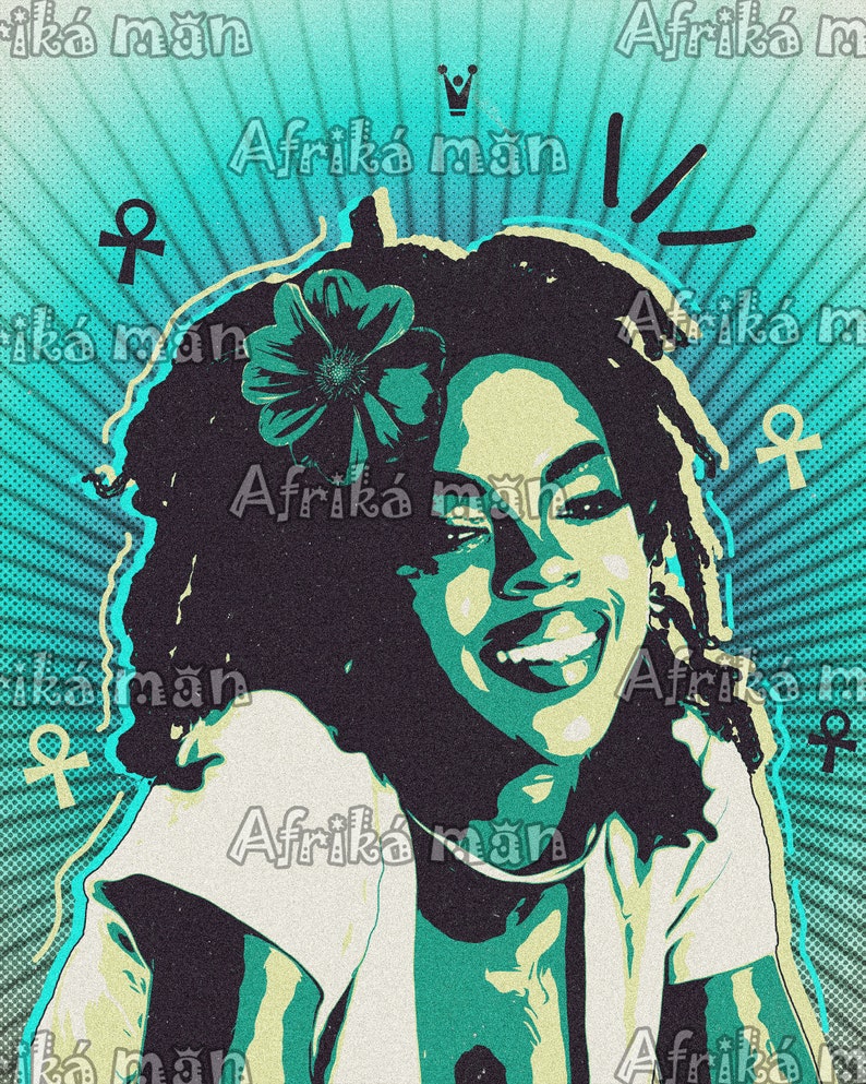 The Miseducation of Lauryn Hill-african American Poster,black Print ...