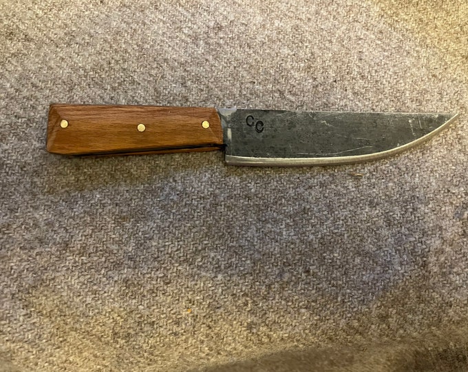 Handforged 18th Century English Trade Knife With Red Oak Handles - Etsy