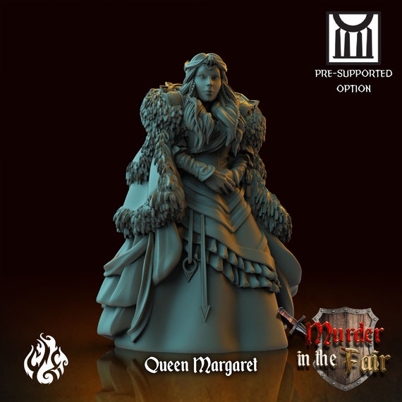 Human Queen margaret Tabletop Model Dungeons & Dragons - Etsy