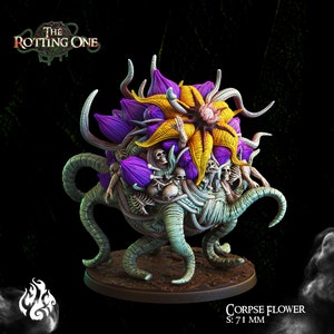 Corpse Flower Tabletop Model Dungeons & Dragons Crippled - Etsy