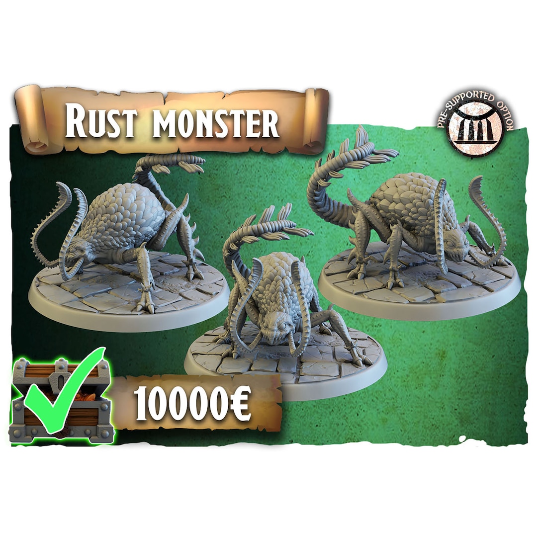 Rust Monster Dungeon of Despair Tabletop Model Dungeons & Dragons ...