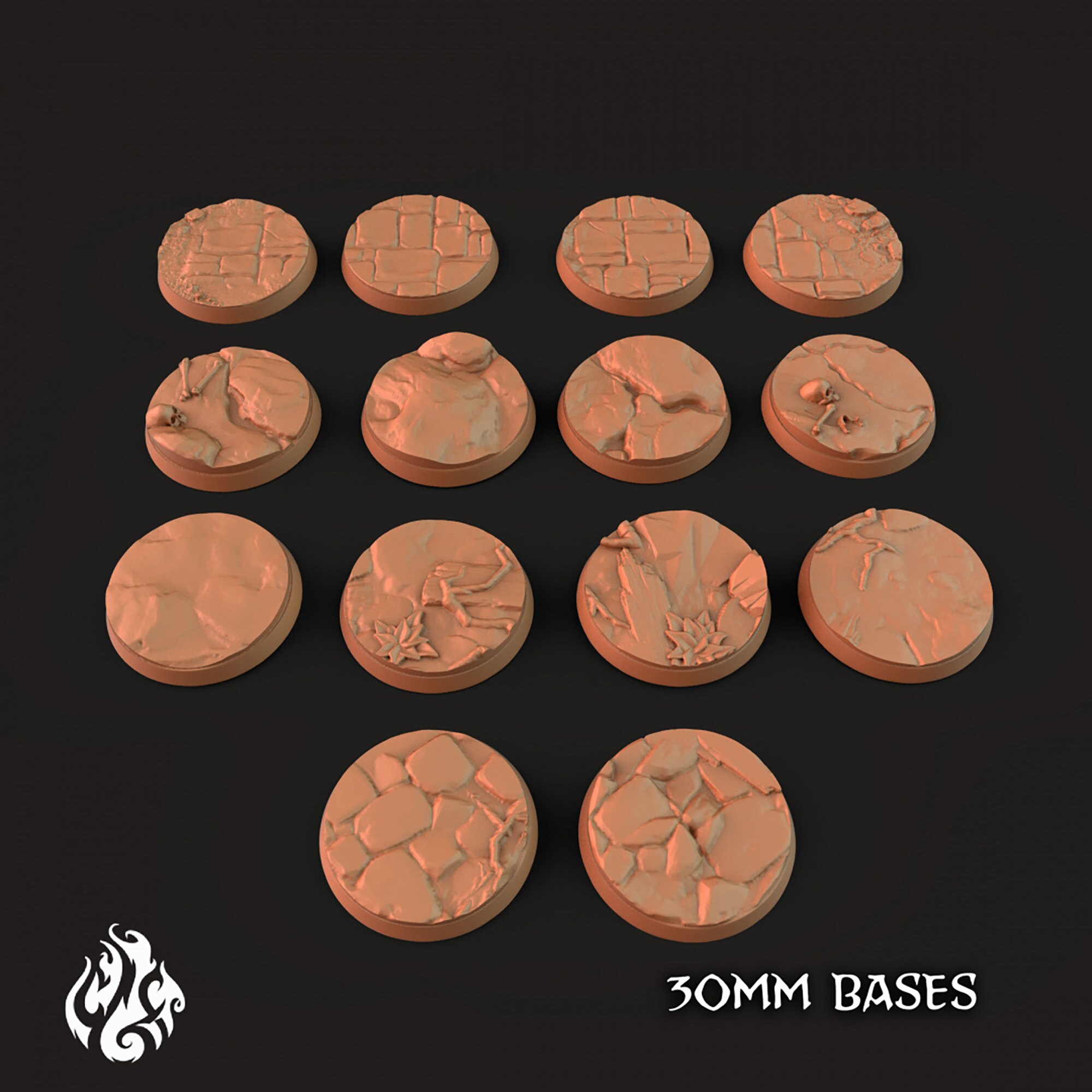 Bases for Miniatures 25mm 30mm 40mm 50mm & 60mm - Etsy