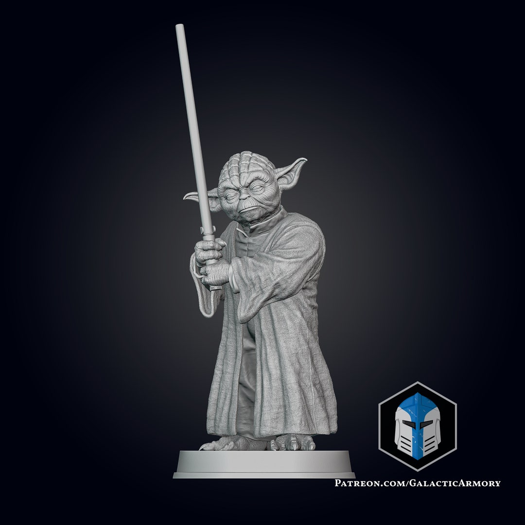 Yoda Figurine - 1/6 Scale, 1/3 Scale and Life-sized (with or Without a ...