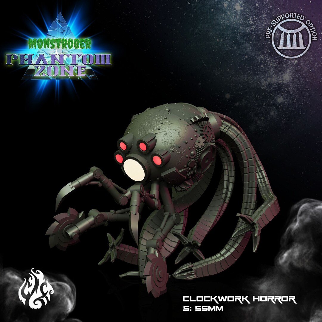 Clockwork Horror Tabletop Model Dungeons & Dragons Crippled God Foundry ...