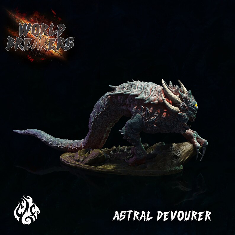 World Breaker: Astral Devourer Tabletop Model Dungeons & - Etsy