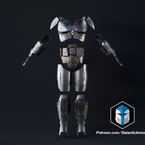 Jedi Shoulder Armor - Etsy