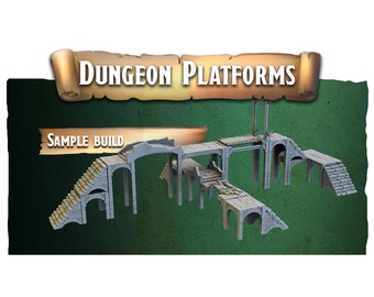 Dungeon Entrance Building Stairs Dungeon of Despair Tabletop Model ...