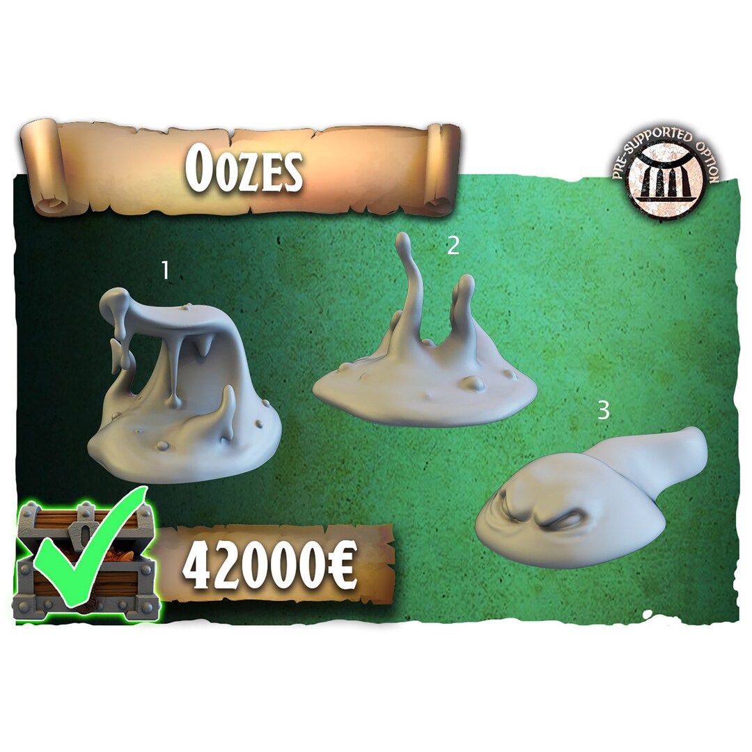 Ooze Dungeon of Despair Tabletop Model Dungeons & Dragons Crippled God ...