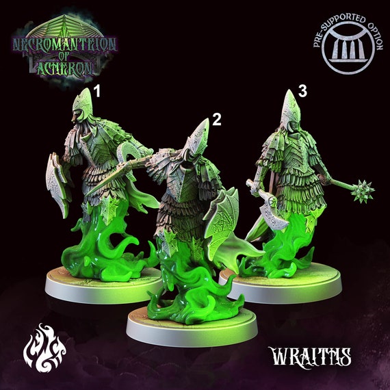 Wraiths Tabletop Model Dungeons & Dragons Crippled God - Etsy