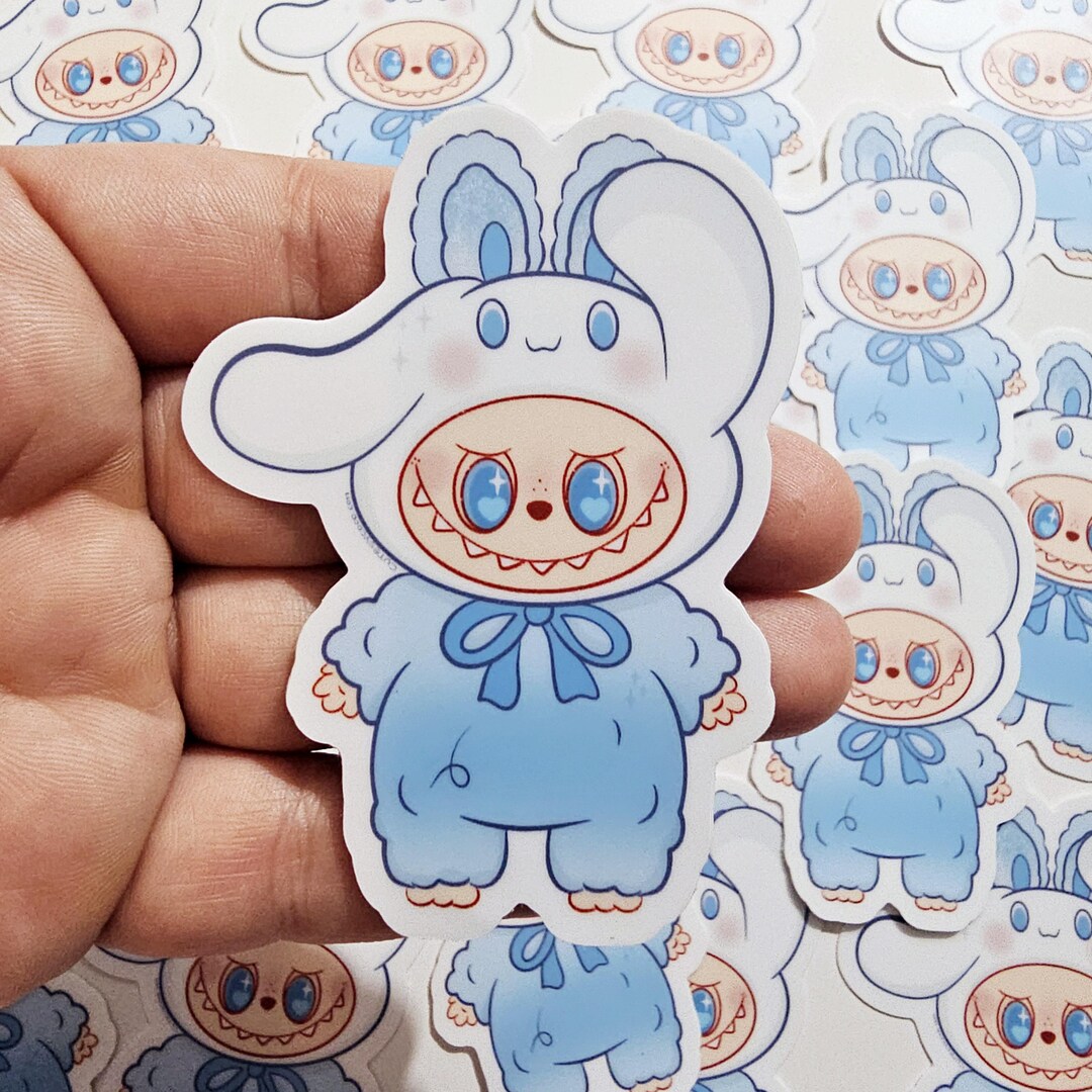 Cinnamon Sanrio Labubu Vinyl Sticker - Etsy