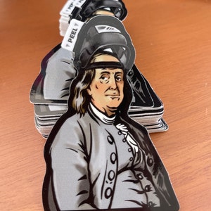 Benjamin Franklin Welding Sticker - Etsy