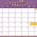 January 2027 Digital Calendar: Purple New Year Planner (PDF, PNG, JPG ...