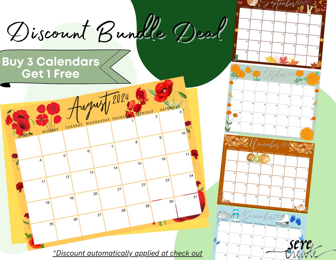 October 2024 Digital Calendar Purple Halloween Planner Editable ...