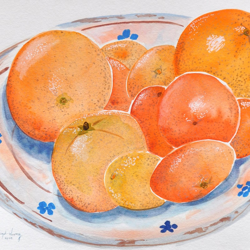 Citrus Painting - Etsy