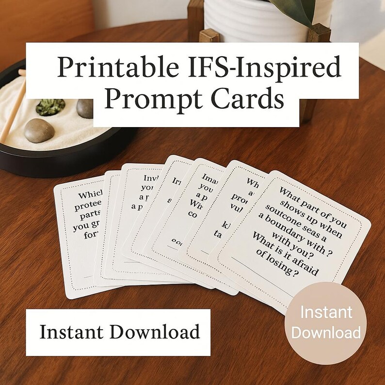 Meet Your Protectors | Printable IFS Card Deck | 30 Parts Work ...