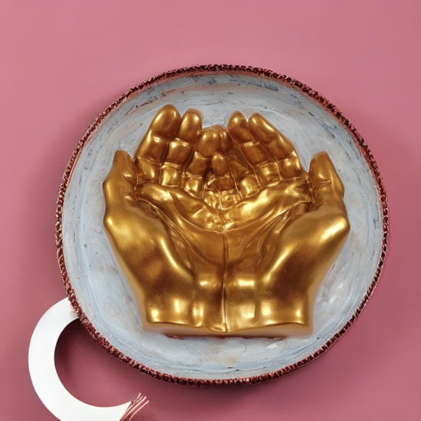 Resin Hands Sculpture - Etsy