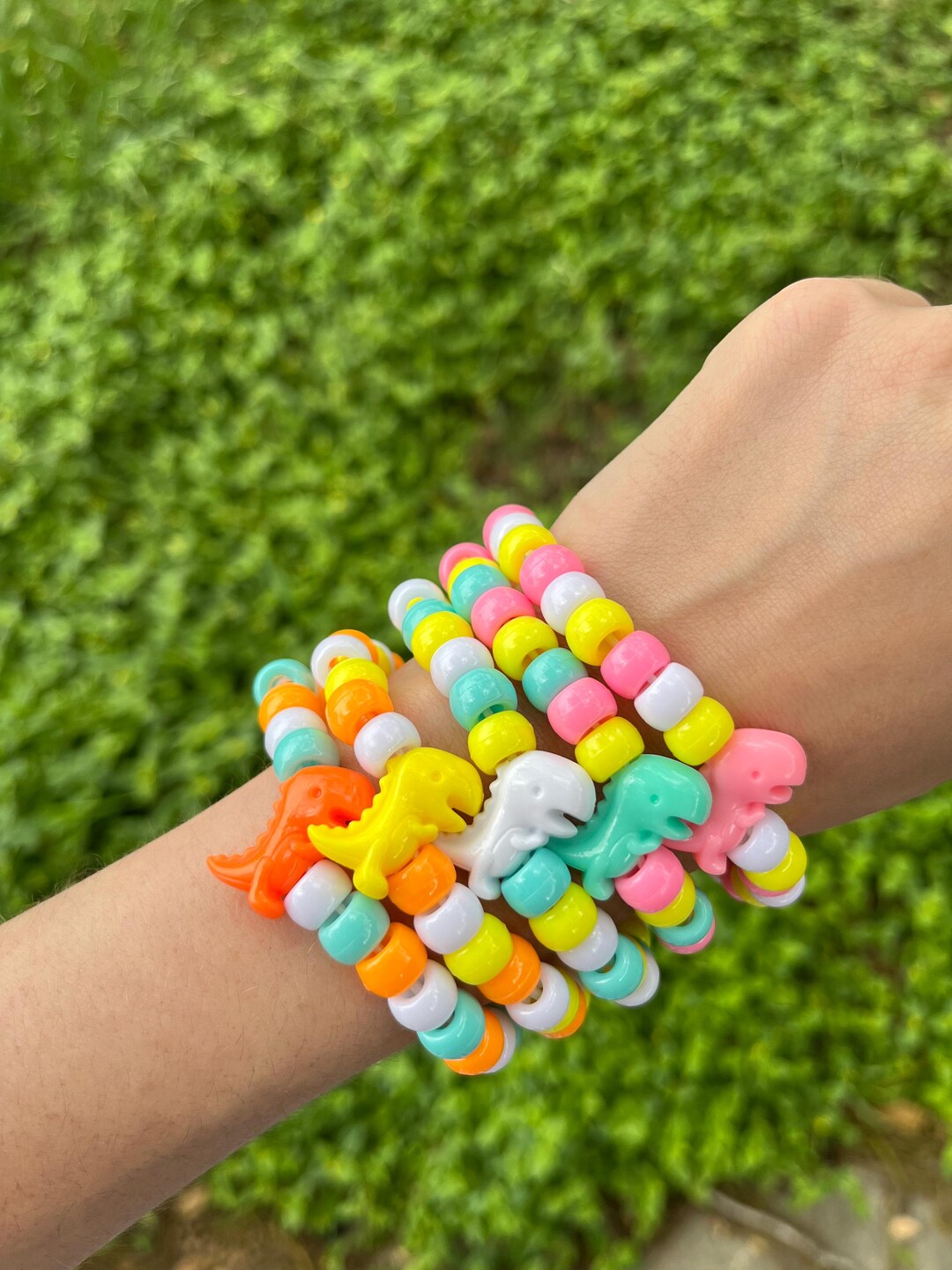 Dinosaur T-rex Bracelet - Etsy