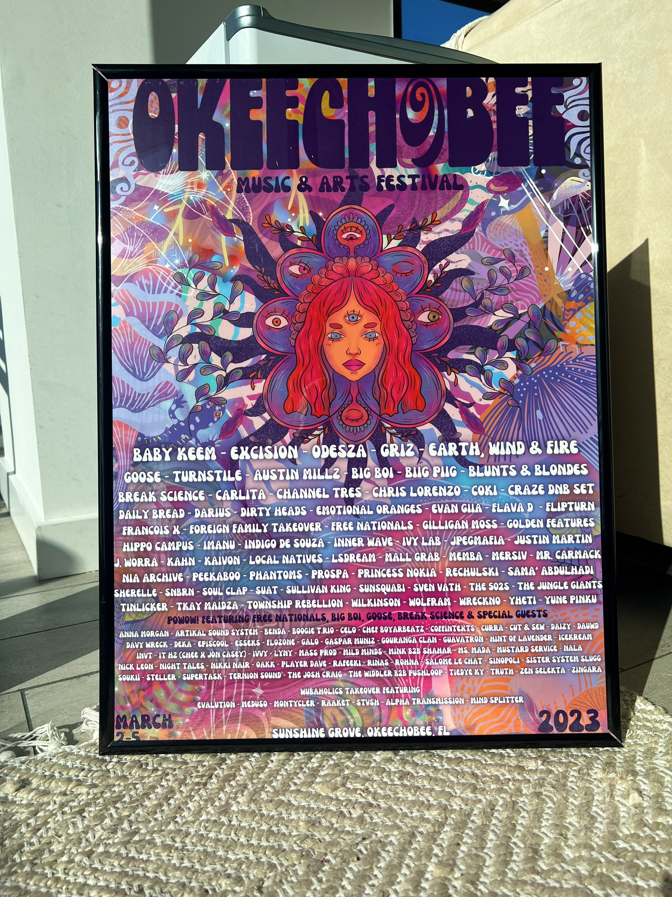 Okeechobee 2023 Festival Lineup Poster - Etsy
