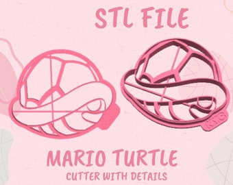 3d Mario Turtle Stl - Etsy