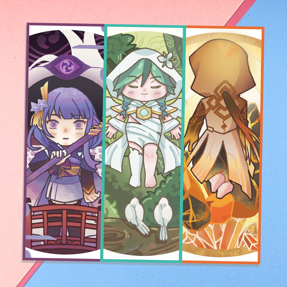 Genshin Chibi Archons Genshin Art Prints Genshin Chibi - Etsy UK