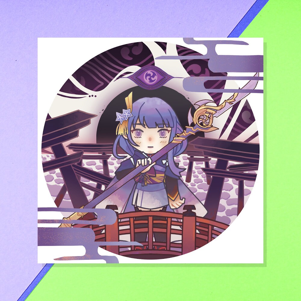 Genshin Chibi Archons Genshin Art Prints Genshin Chibi - Etsy UK