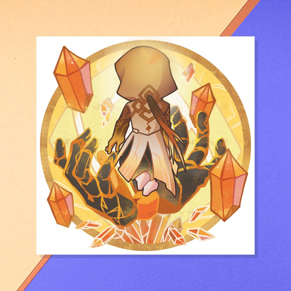 Genshin Chibi Archons Genshin Art Prints Genshin Chibi - Etsy UK