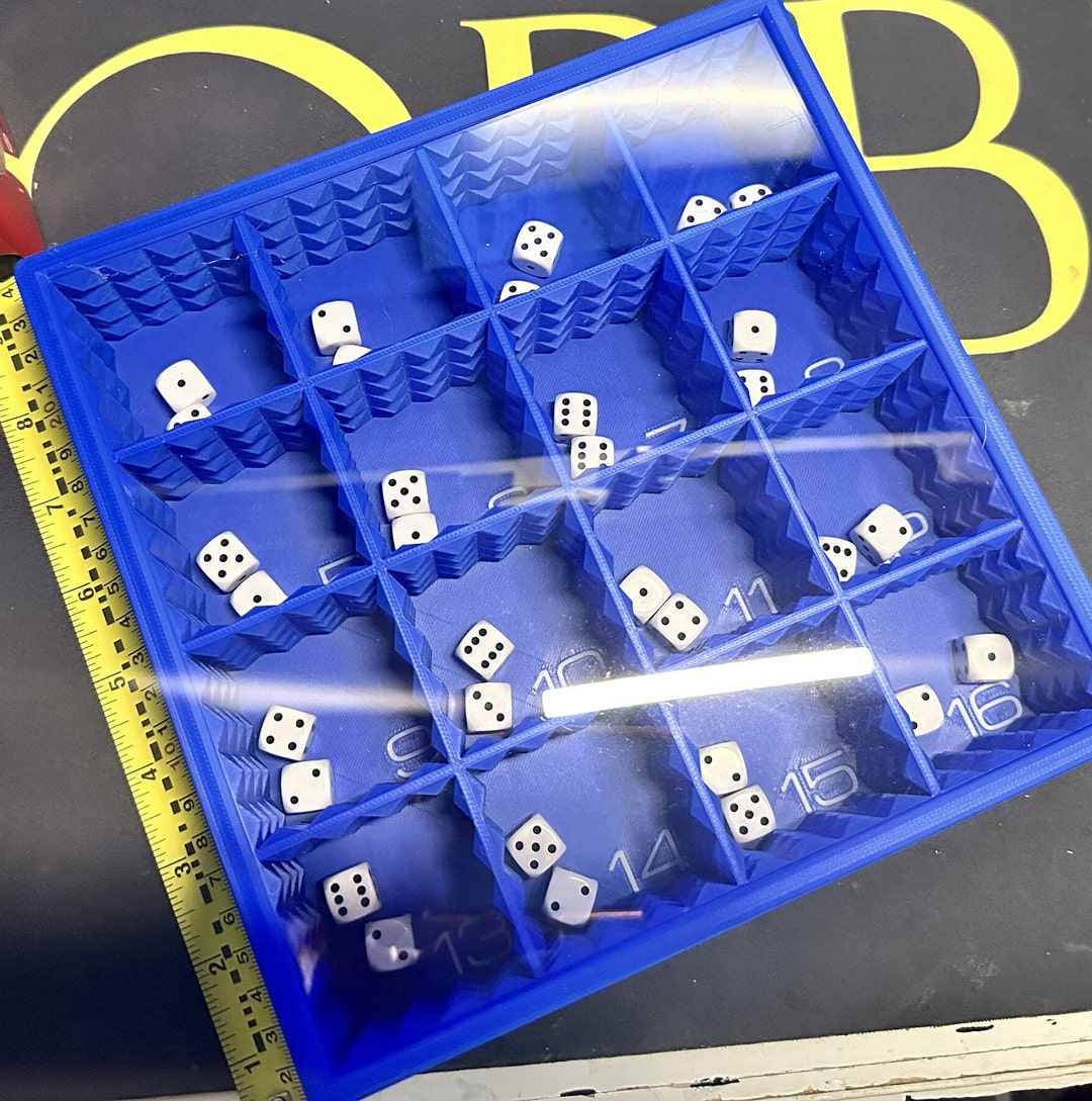 Multi-dice Rolling Battle Box - Roll 16 Pairs of Dice at Once! Suitable ...