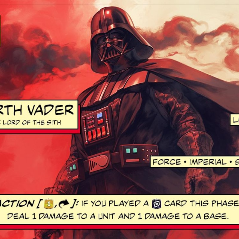 Darth Vader Proxy Showcase - Etsy