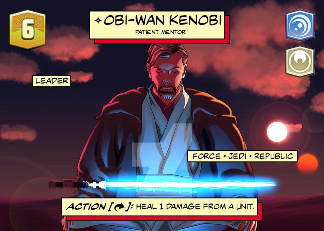 SWU Proxy Leader | Obi-wan Kenobi - Patient Mentor | TWI - Etsy