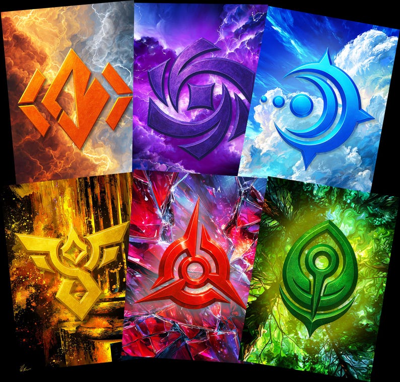 Riftbound Proxy Rune Cards | League of Legends Riftbound TCG | Body ...