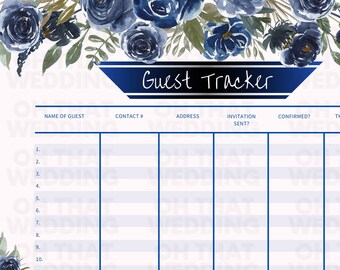 Free Guest List - Etsy