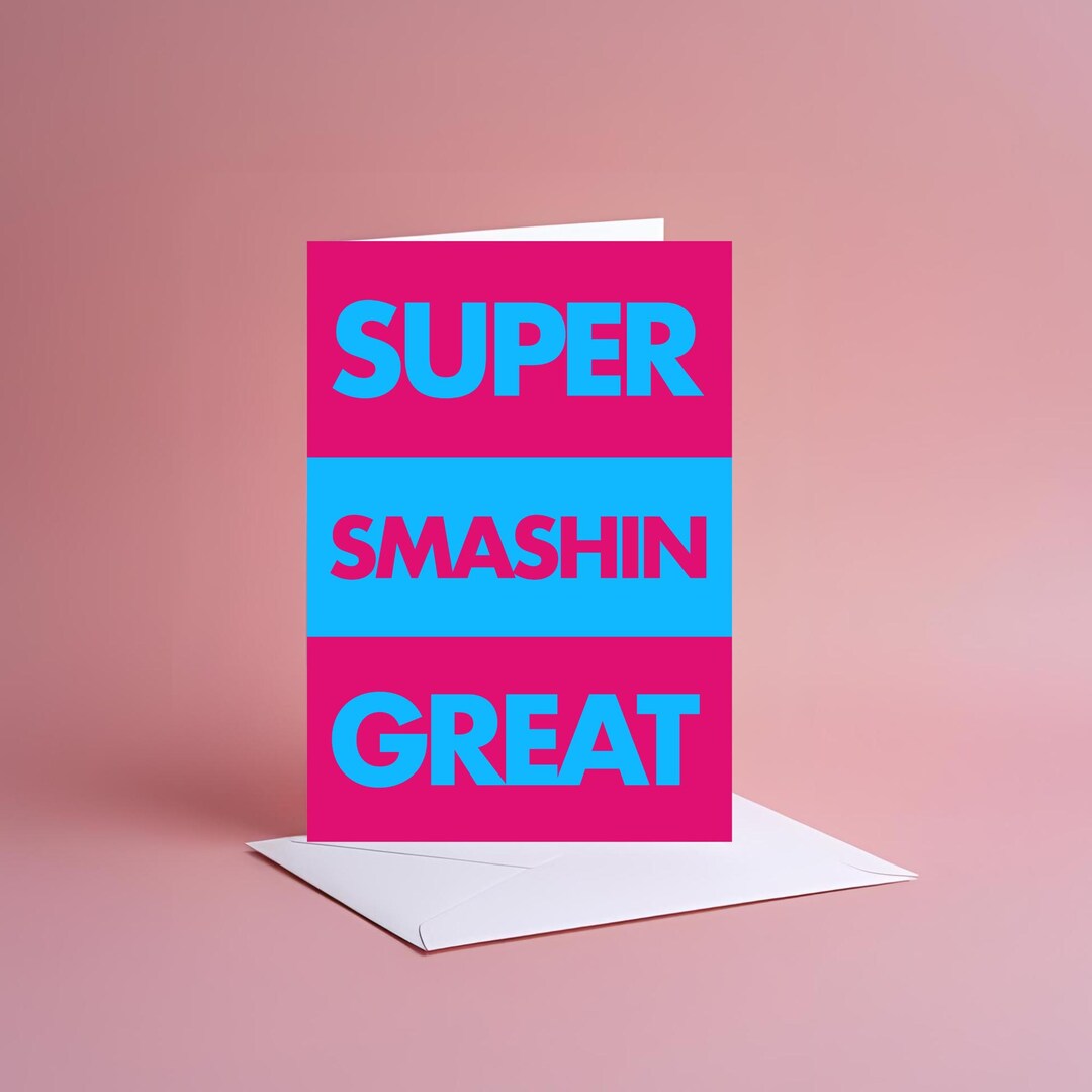 Funny 90s TV Birthday Card – Retro Game Show Greeting - Etsy UK
