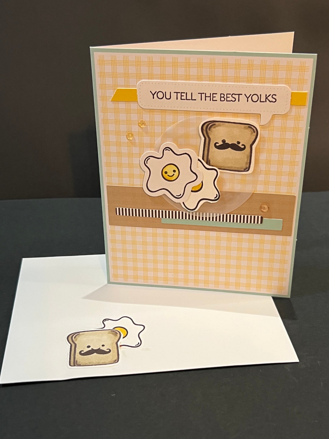 Egg Puns, Thinking of You Card, Handmade Card, Stampin up Cards, Lots ...
